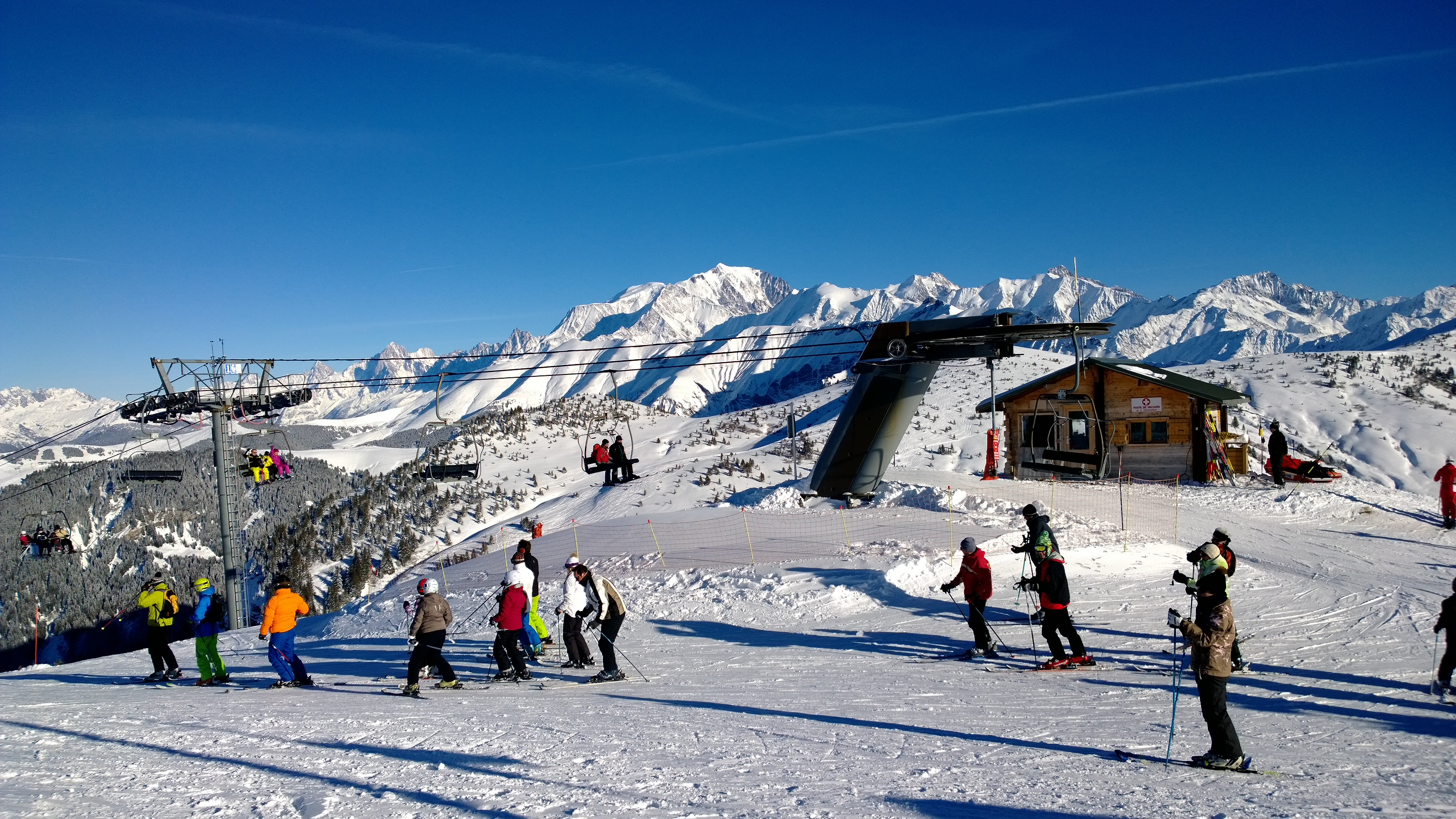 Praz sur Arly, la station de ski