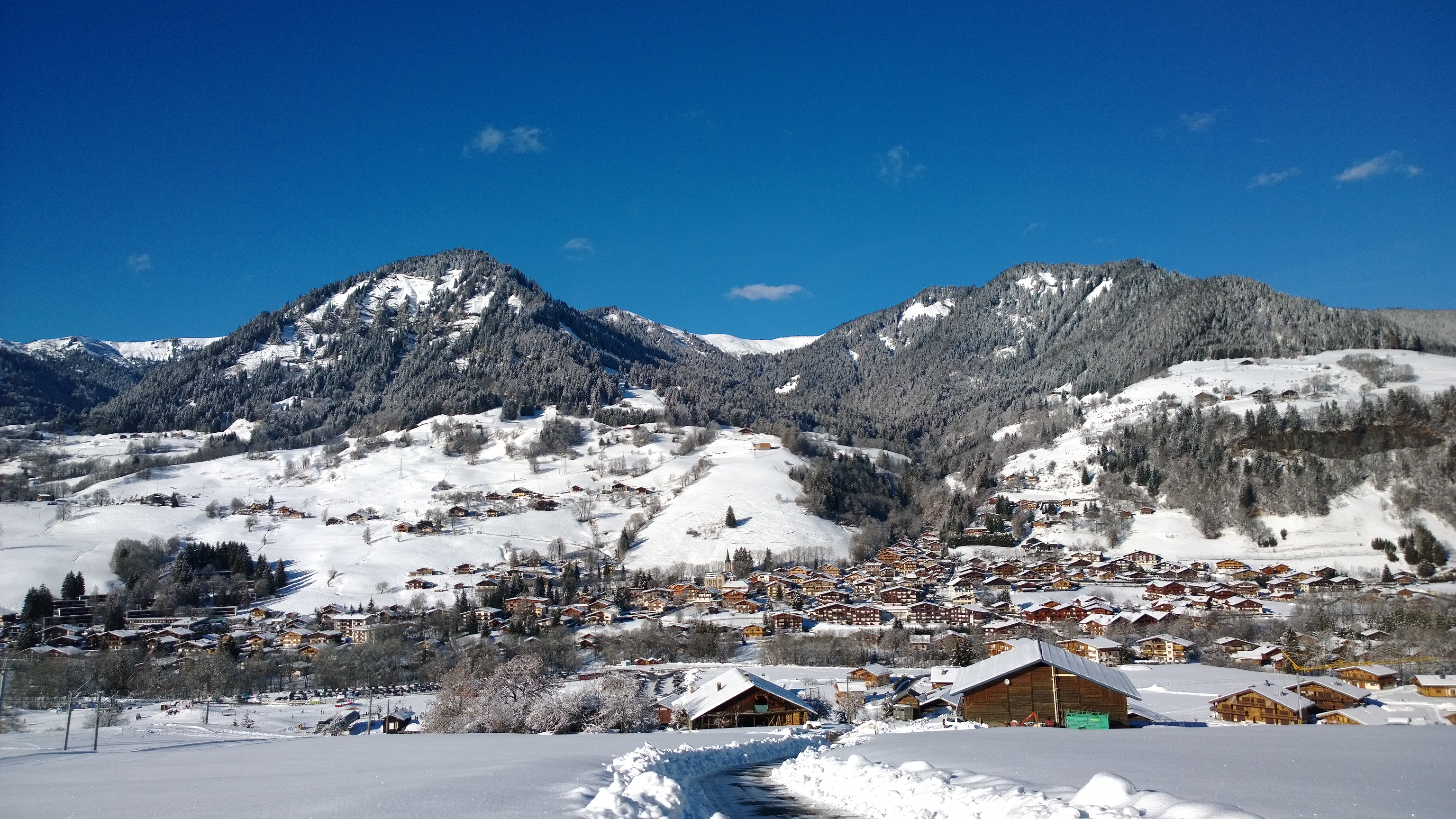 Praz sur Arly, la station de ski